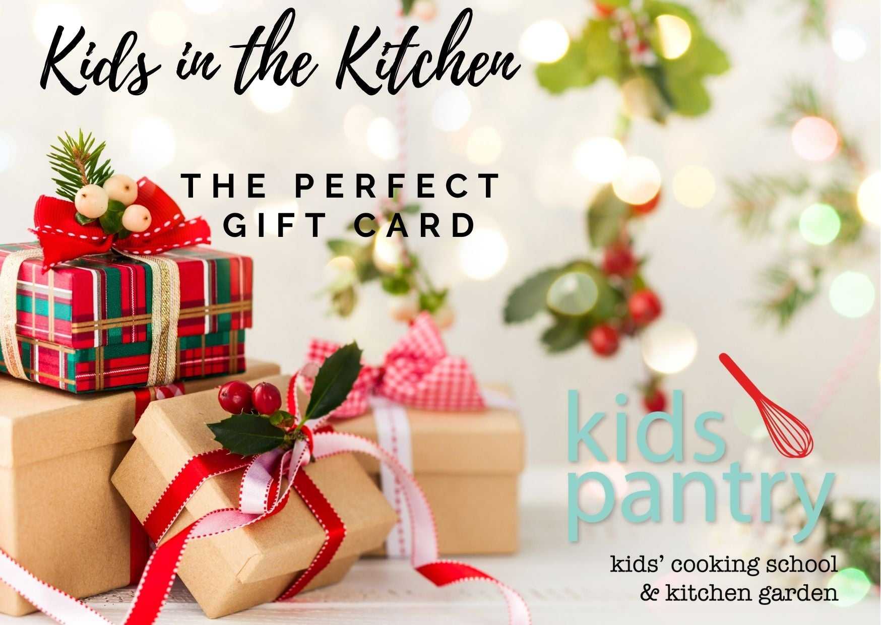Kids Christmas Gift Card – Kids Pantry